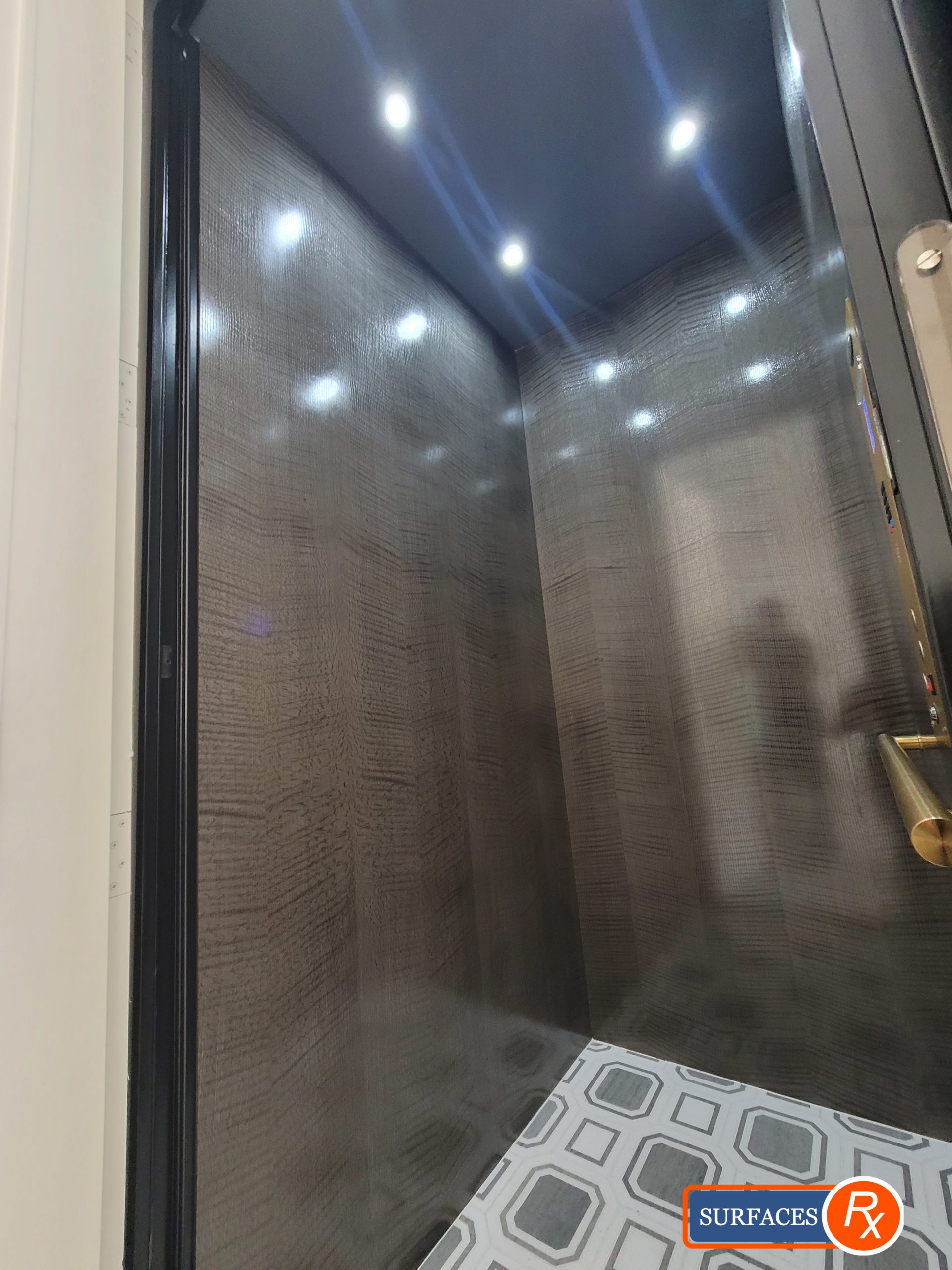 Elevator Millwork Finishing | Wood Refinishing Dallas